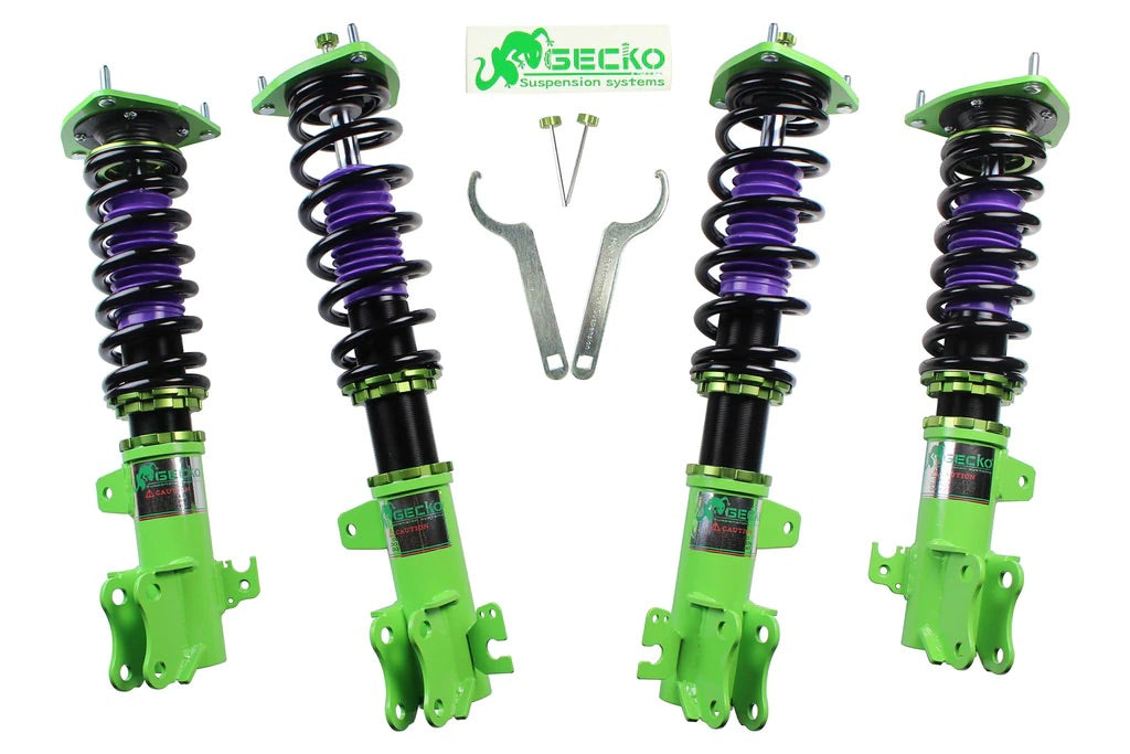 GECKO RACING COILOVER FOR 01~07 SUZUKI AERIO / LIANA / BALENO – CT Autoworks